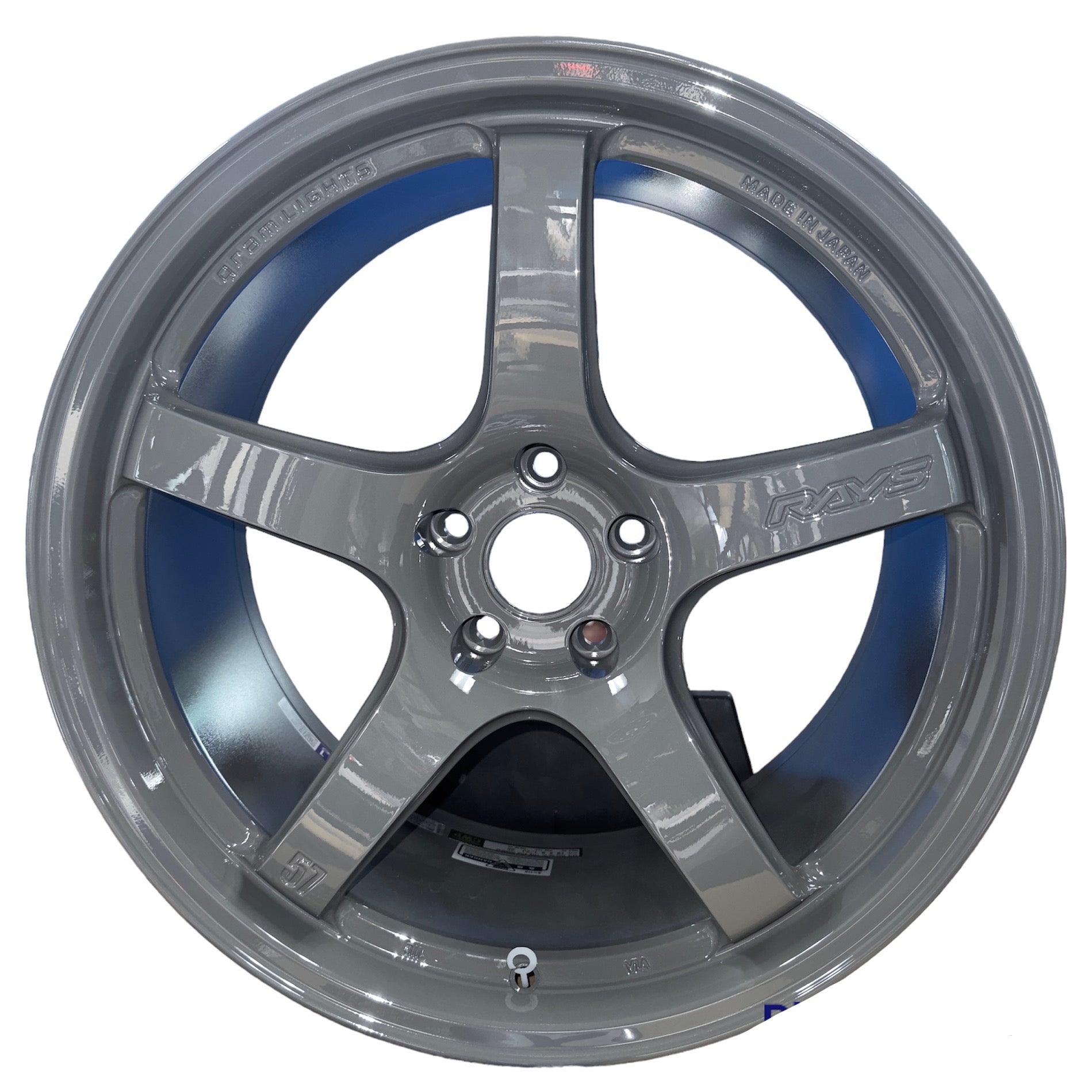 Gramlights 57CR Glossy Gray 19" Supra spec (set of 4)